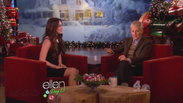 The Ellen DeGeneres Show - 12/19/12 - MeganFoxEllen0187 - Megan Fox ...